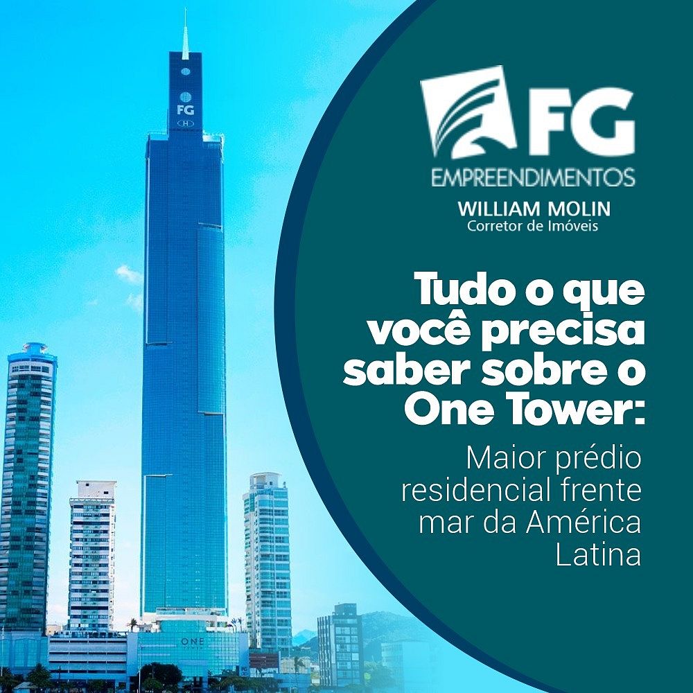 O que você precisa saber sobre o One Tower: maior prédio residencial frente mar da América ...